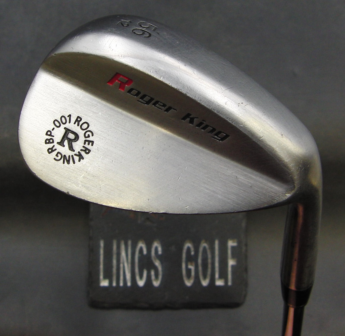 Roger King RBP001 56° Sand Wedge Regular Steel Shaft Roger King Grip ...