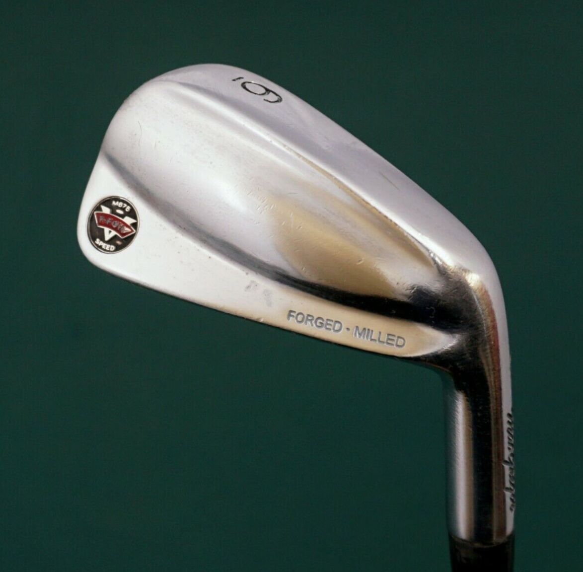 MacGregor VFoil M675 Speed ForgedMilled 6 Iron Stiff Steel Shaft ...