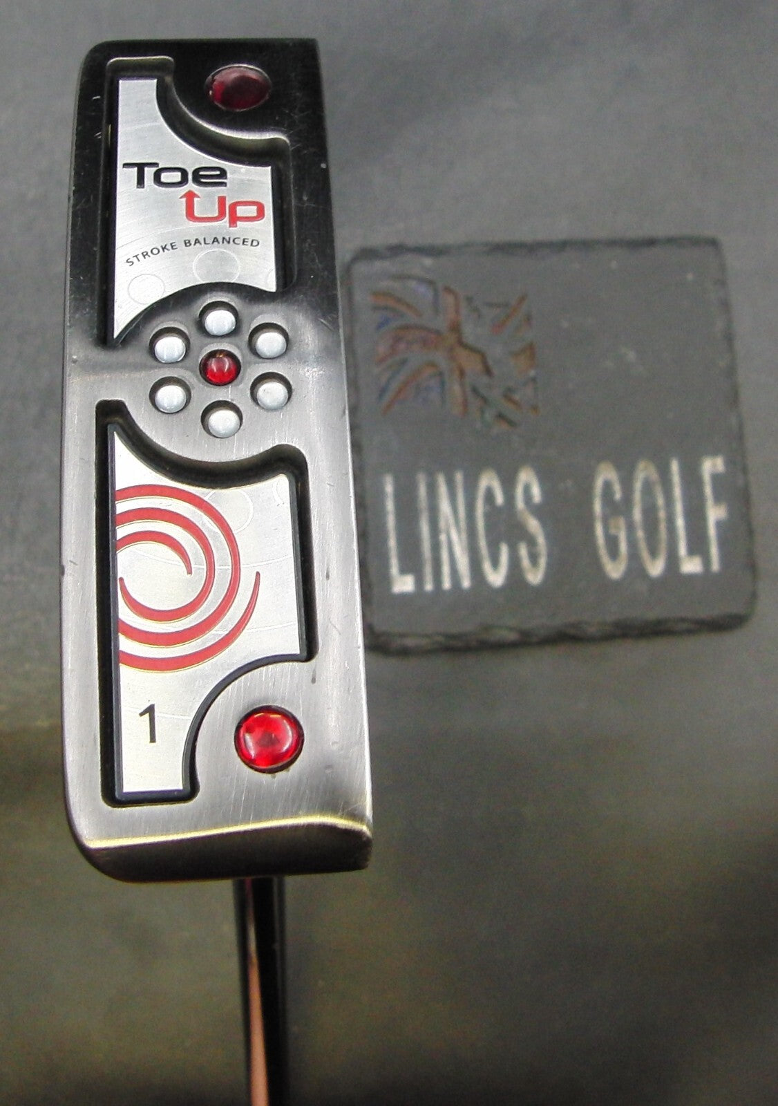 Odyssey Toe Up #1 Putter 77cm Playing Length Steel Shaft Odyssey Grip ...