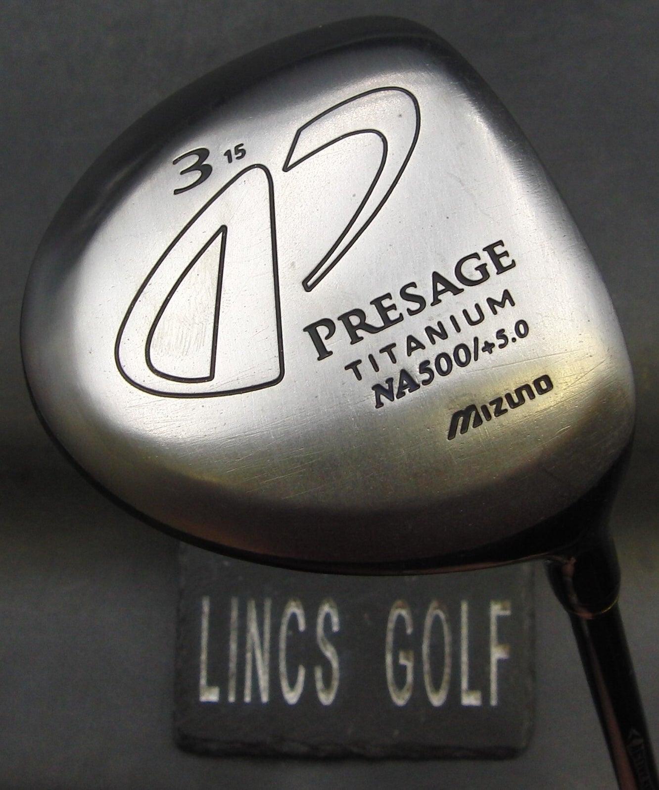 Mizuno Presage 15° 3 Wood Regular Graphite Shaft Golf Pride Grip ...