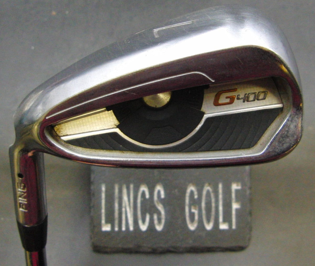 Left Handed Ping G400 Black Dot 7 Iron Regular Steel Shaft Golf Pride ...