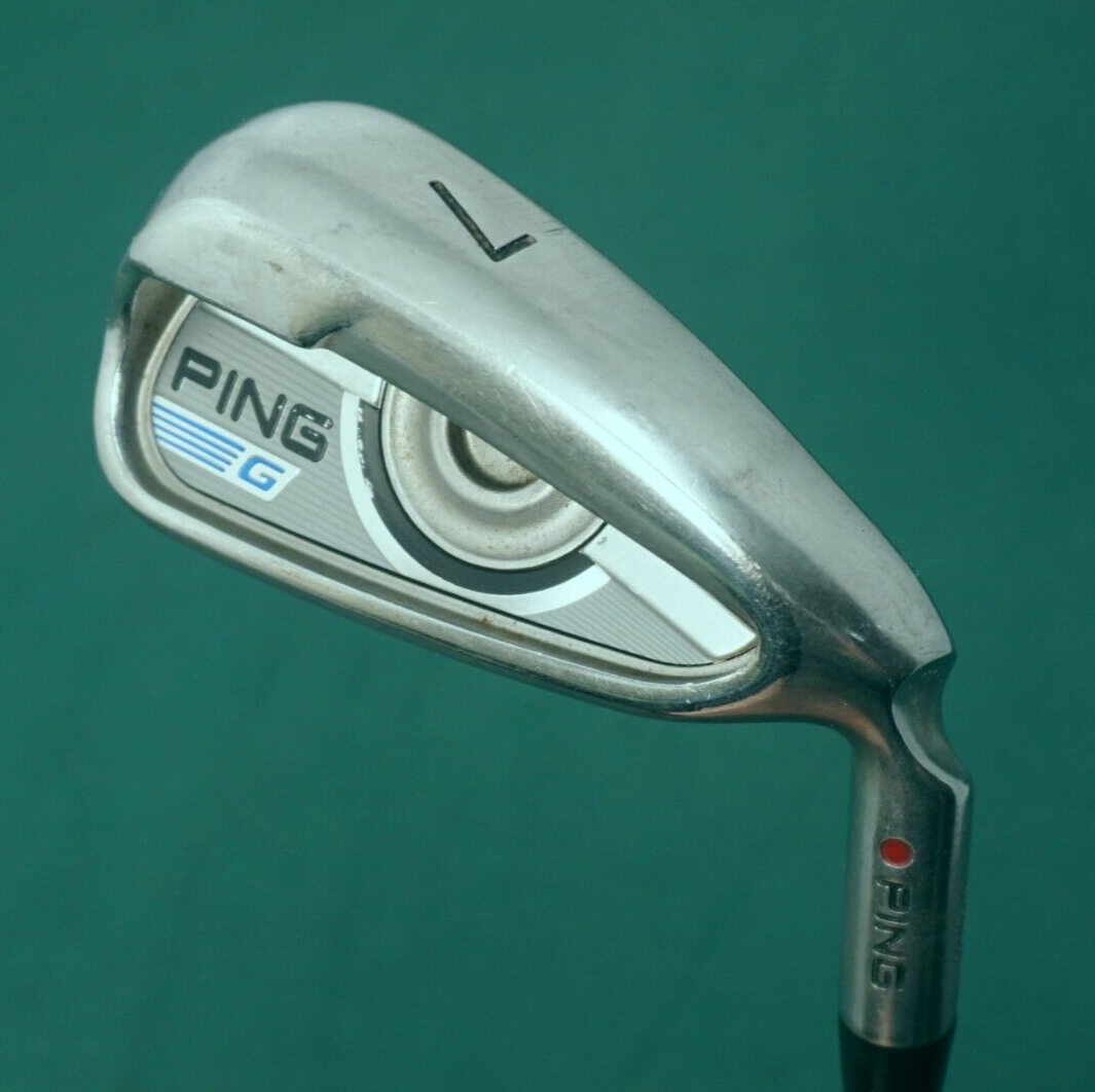 Ping G Series Maroon Dot 7 Iron Regular Steel Shaft Champ Grip ...